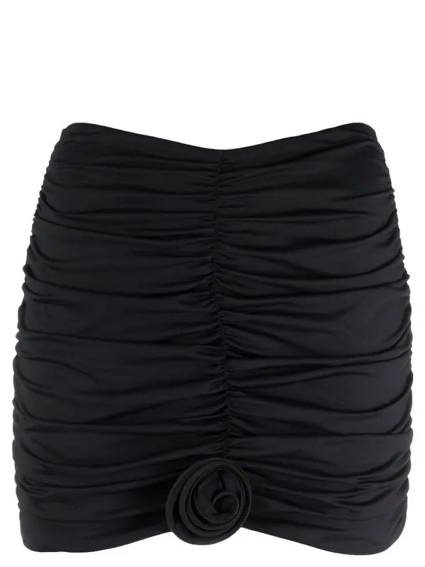 LA REVECHE Lillibet Mini Skirt - Black