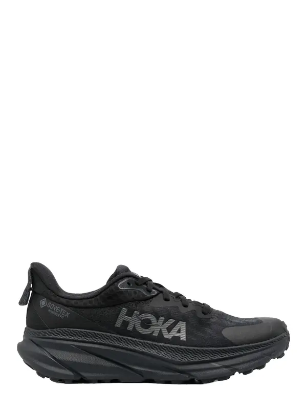 Hoka Logo-print Sneakers - Black