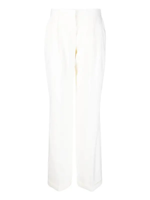 Alexander McQueen Wide-leg Trousers - Neutrals