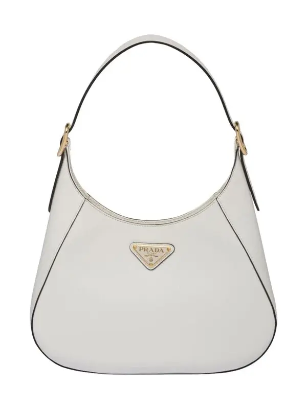 Prada Leather Shoulder Bag - White