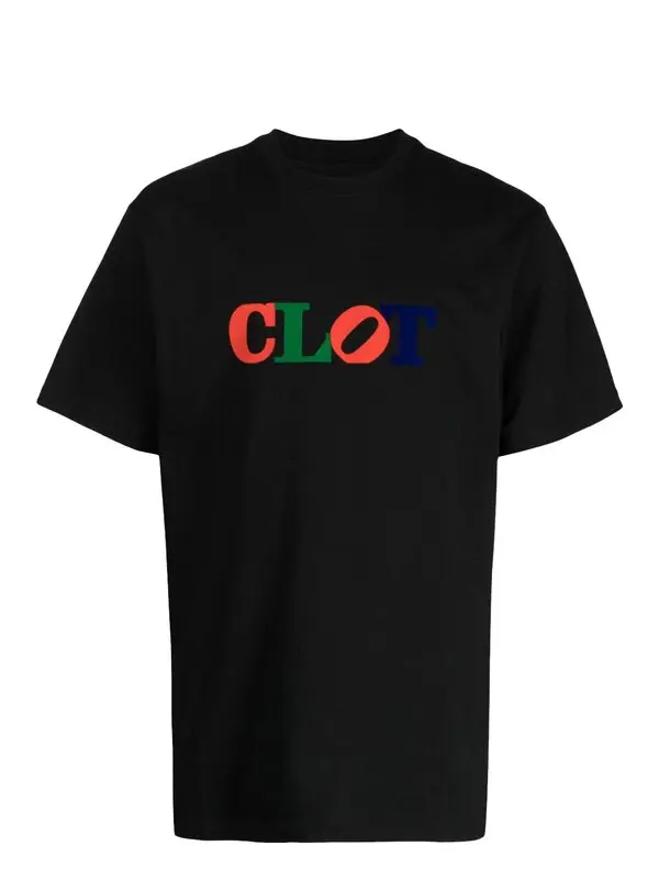 CLOT Love Logo-print Cotton T-shirt - Black