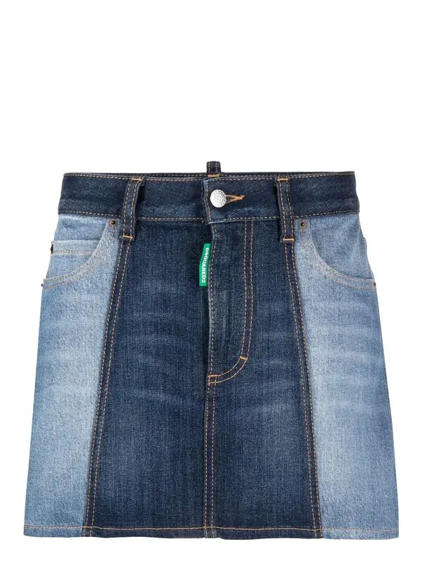 Dsquared2 Denim Mini Skirt - Blue