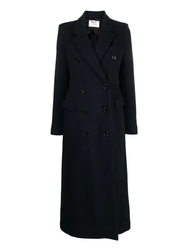 Dorothee Schumacher Double-breasted Coat - Blue