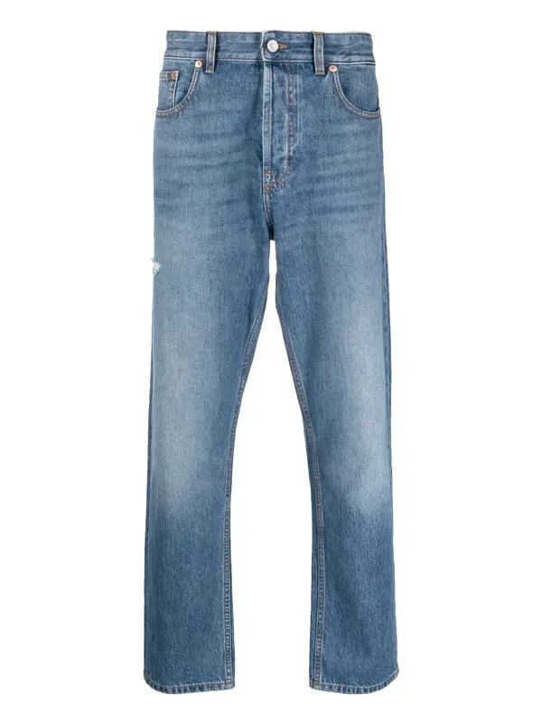 Valentino Garavani Vlogo Signature Jeans - Blue