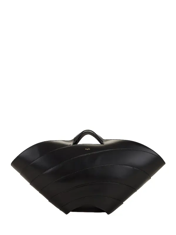 Alaïa Large Khaima Shoulder Bag - Noir