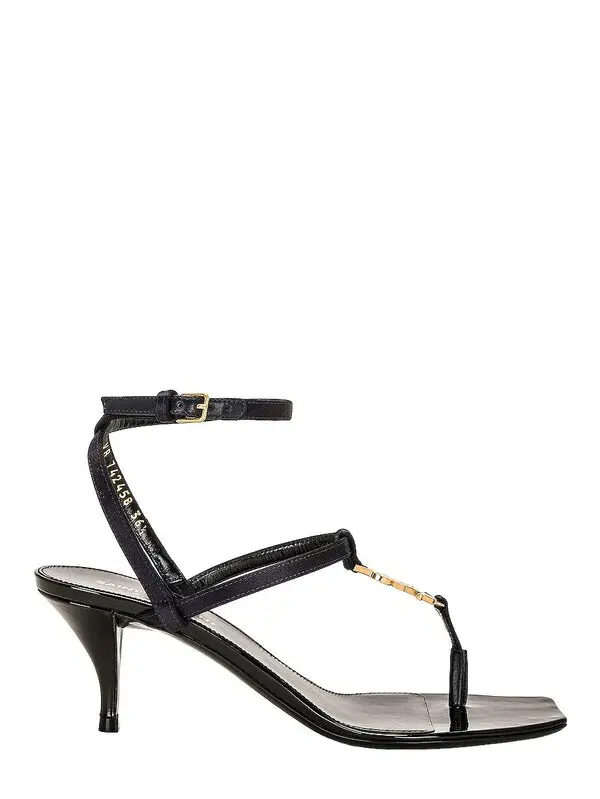 Saint Laurent Cassandra 60 Sandal - Patriot Navy
