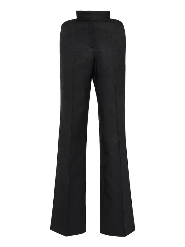 AYA MUSE Rivu Embellished Trousers - Black