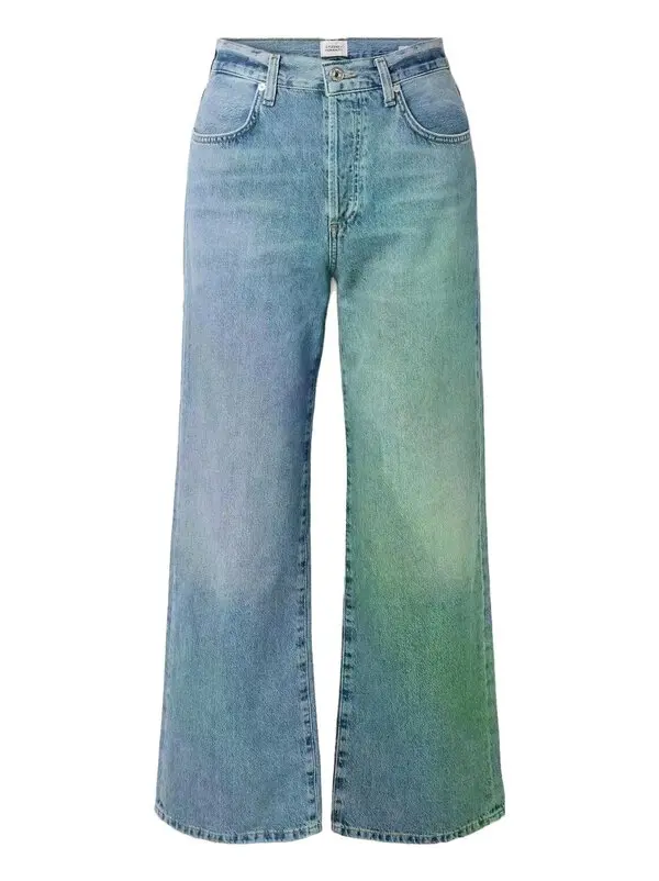 Citizens Of Humanity Annina High-rise Wide-leg Jeans - Blue