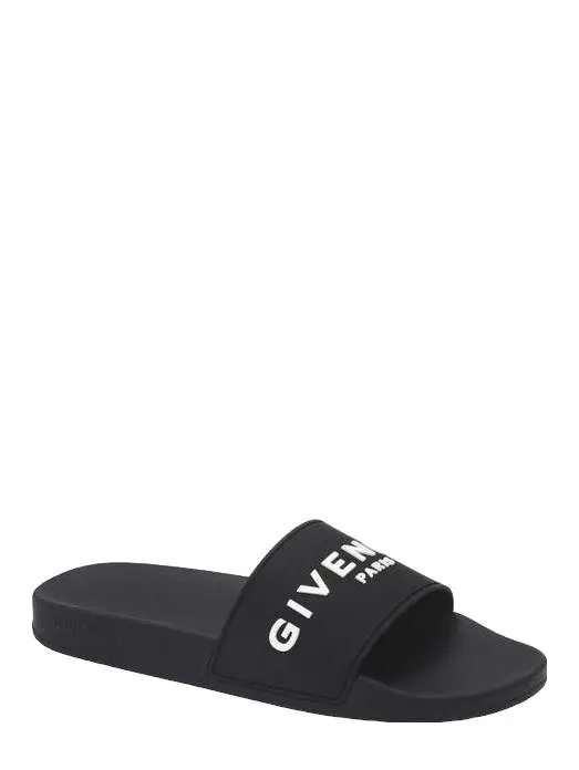 Givenchy Logo Slide Sandal - 003 Black