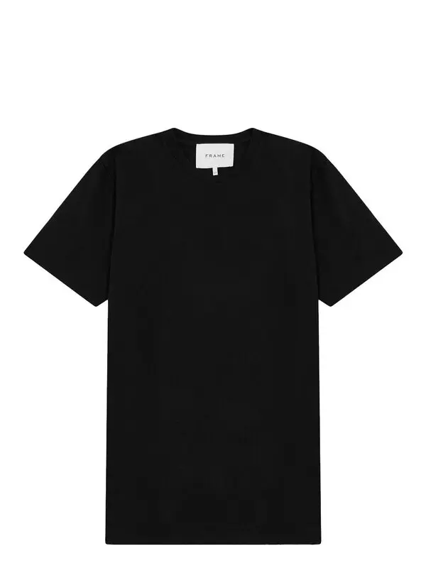 FRAME Cotton T-shirt - Black