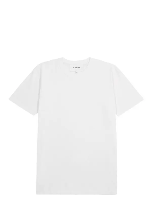 FRAME Cotton T-shirt - White