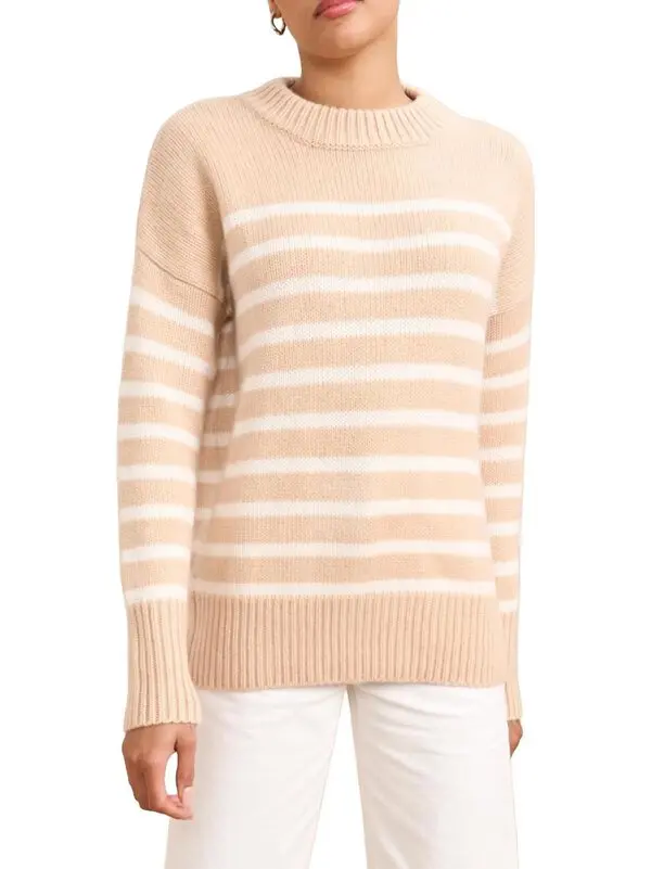 LA LIGNE Marin Sweater - Camel Cream