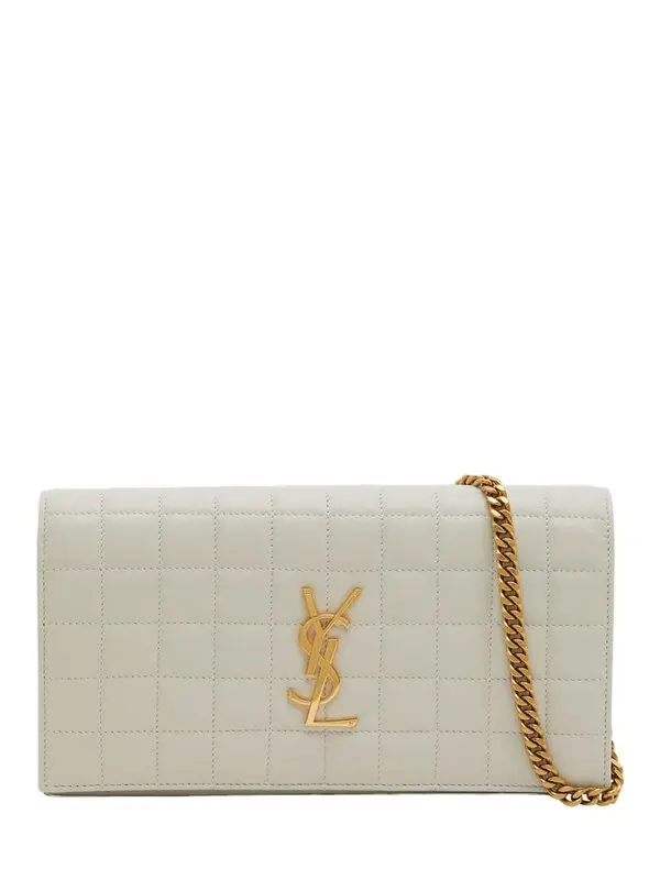 Saint Laurent Cassandre Wallet-on-chain - Crema Soft