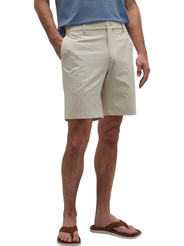 Peter Millar Surge Performance Shorts - British Cream