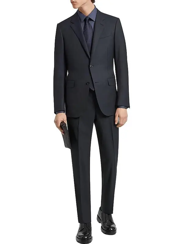 Zegna Trofeo Regular Fit Suit - Navy