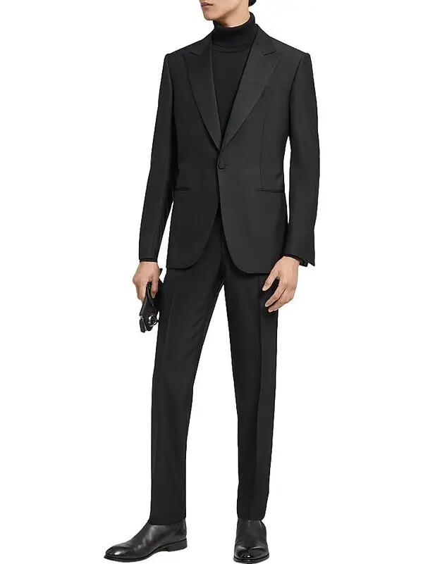 Zegna Trofeo 600 Tailoring Evening Suit - Black