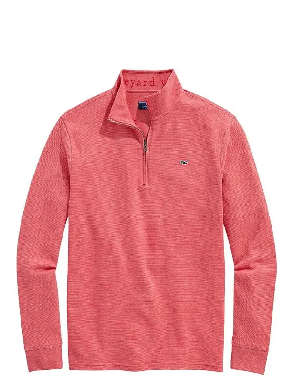 Vineyard Vines Saltwater Quarter Zip Long Sleeve Sweatshirt - Sailor
