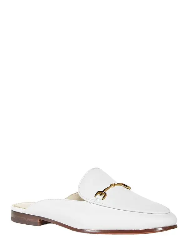 Sam Edelman Linnie Apron Toe Mules - White