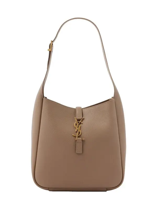 Saint Laurent Le 5 À 7 Small Shoulder Bag - Grey