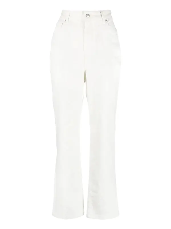 Etro High-waist Cropped Jeans - White