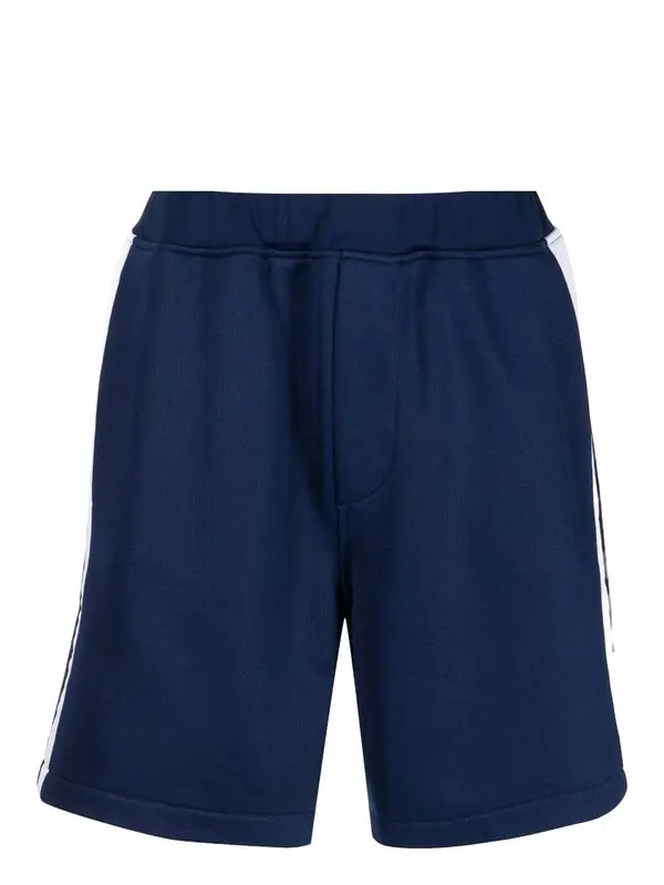 Dsquared2 Striped-edge Track Shorts - Blue