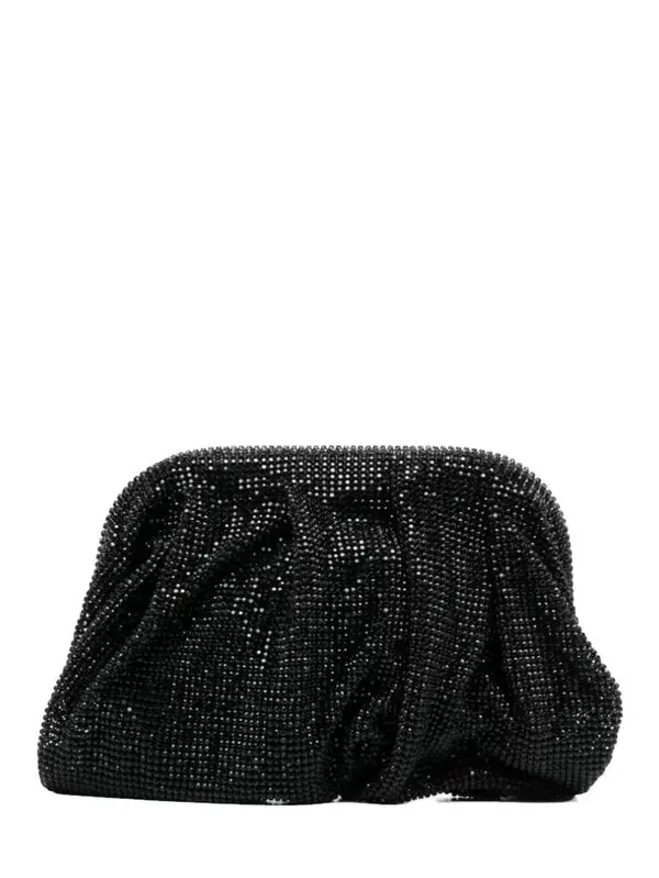 Benedetta Bruzziches Venus La Petite Crystal-embellished Clutch - Black