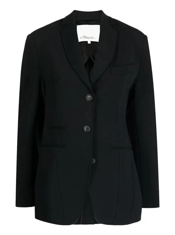 3.1 Phillip Lim Single-breasted Tailored Blazer - Black