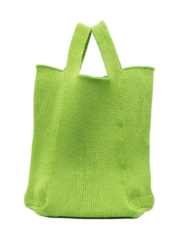 A. ROEGE HOVE Emma Knitted Tote Bag - Green