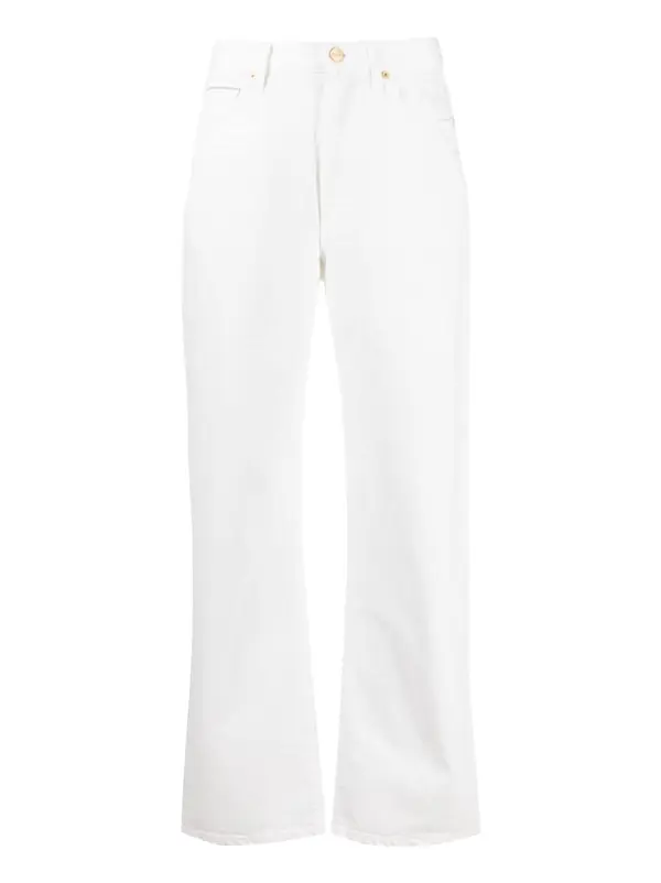 Tove Sadie Straight-leg Jeans - White