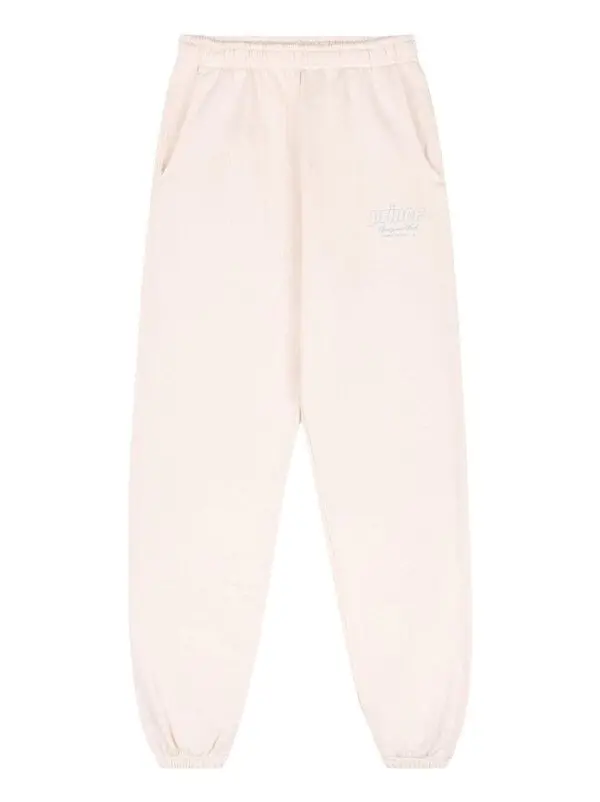 SPORTY & RICH Prince Health Cotton Sweatpants - Neutrals