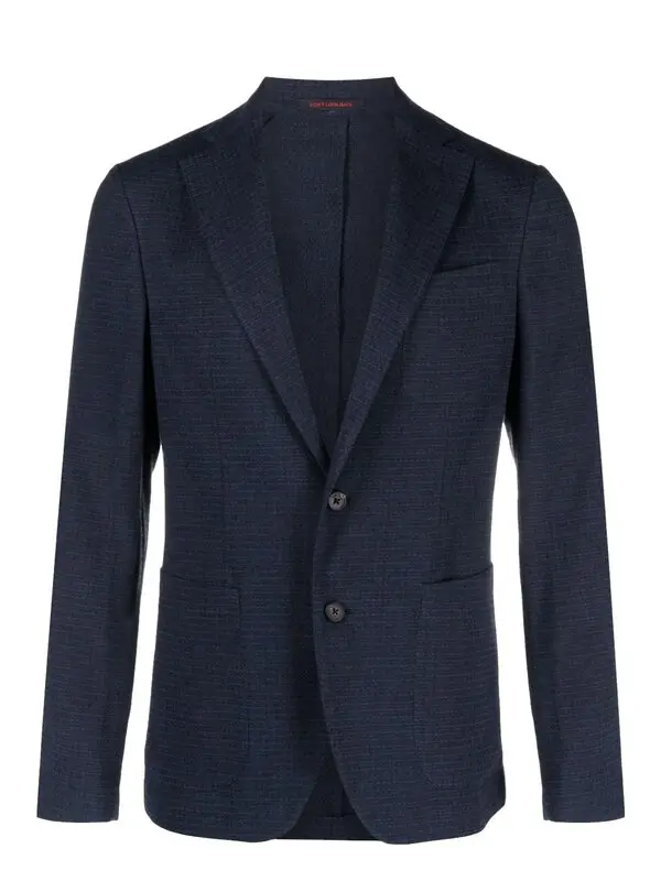 THE GIGI Single-breasted Blazer - Blue