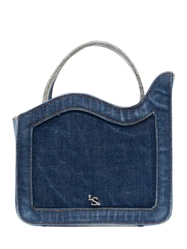 LE SILLA Ivy Denim Tote Bag - Blue