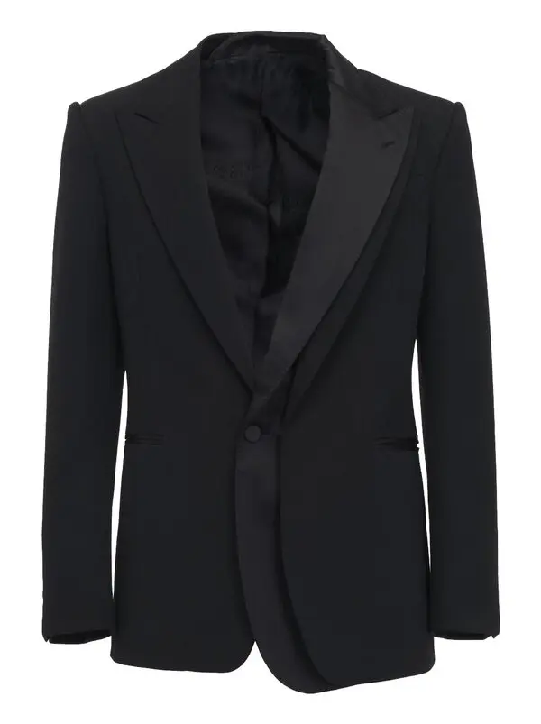 Alexander McQueen Trompe L'oeil Blazer - Black