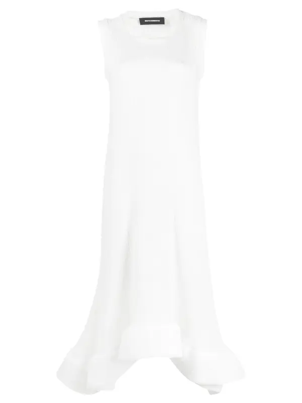 MELITTA BAUMEISTER Ruffled Midi Dress - White