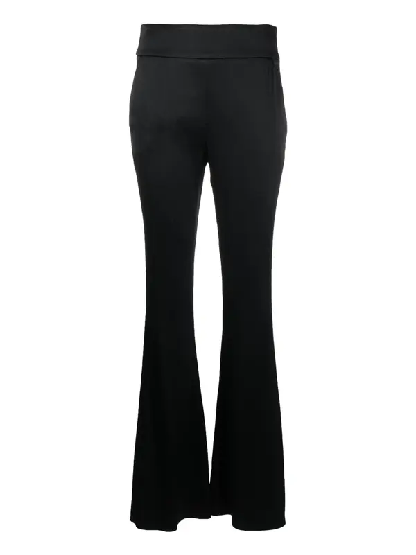 GENNY Flared Trousers - Black