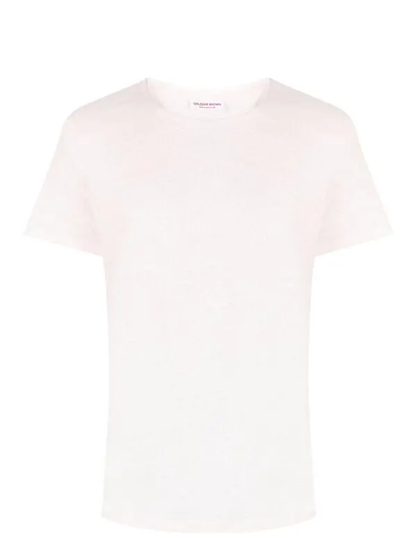 Orlebar Brown Lined Short-sleeved T-shirt - Pink