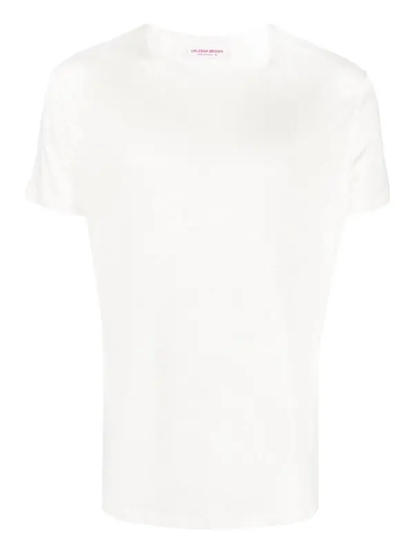 Orlebar Brown Crew-neck Linen T-shirt - White