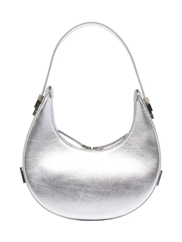 OSOI Toni Metallic Shoulder Bag - Silver