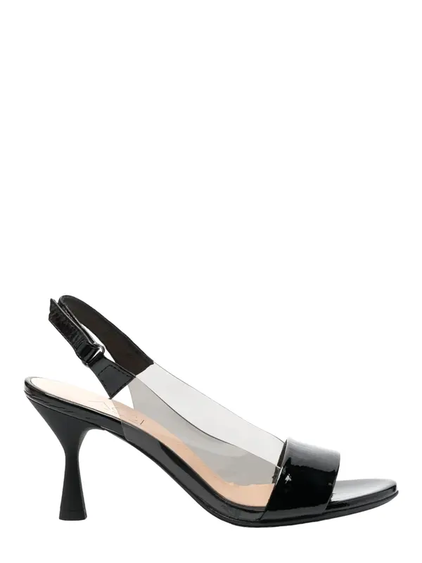 Agl Francesca Leather Sandals - Black