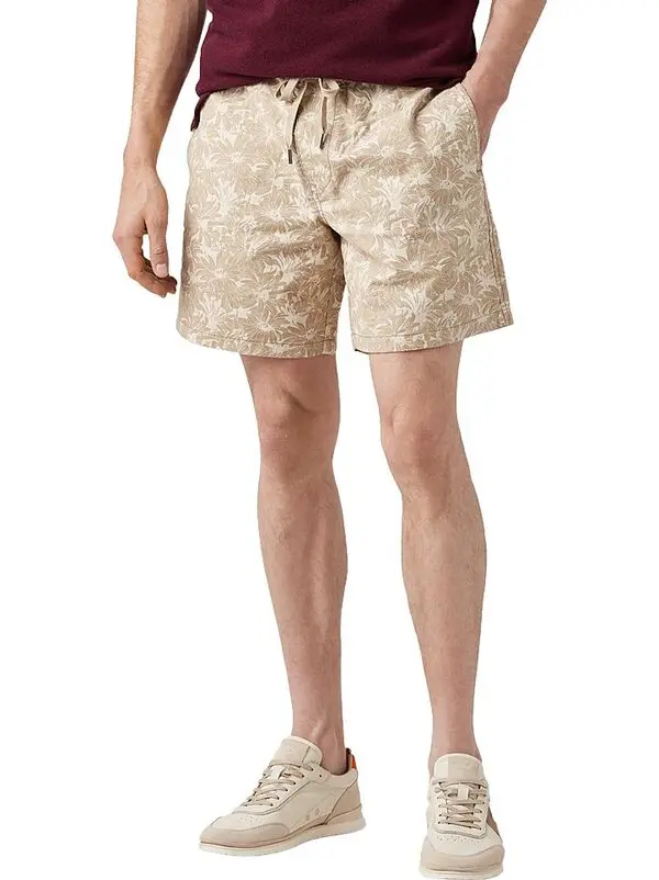 Rodd & Gunn Main Beach 7" Resort Shorts - Wheat