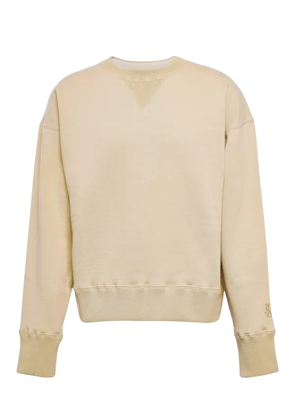 JIL SANDER Cotton And Cashmere Sweatshirt - White