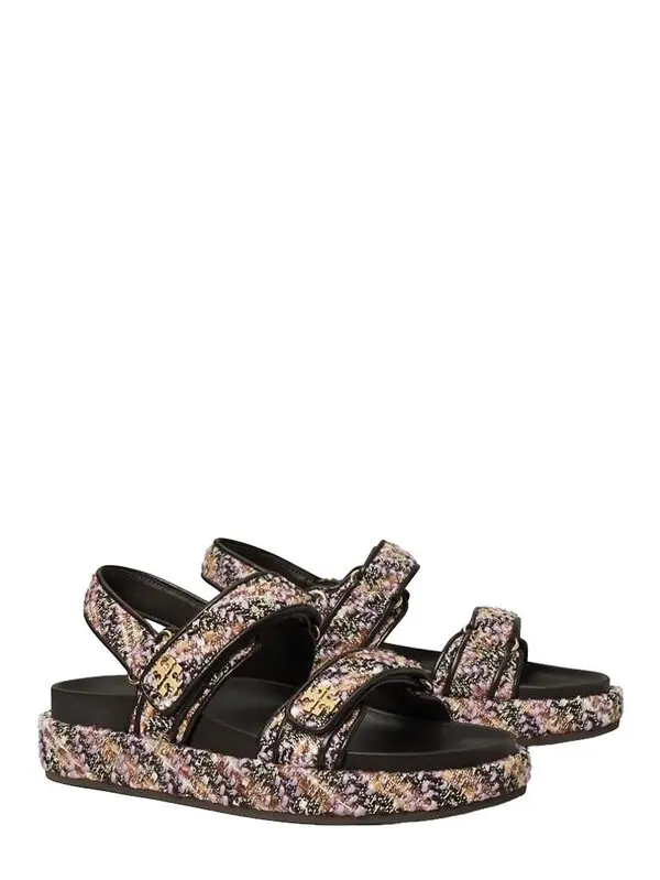 Tory Burch Kira Burch Sandal - Rosa Multi/cocoa
