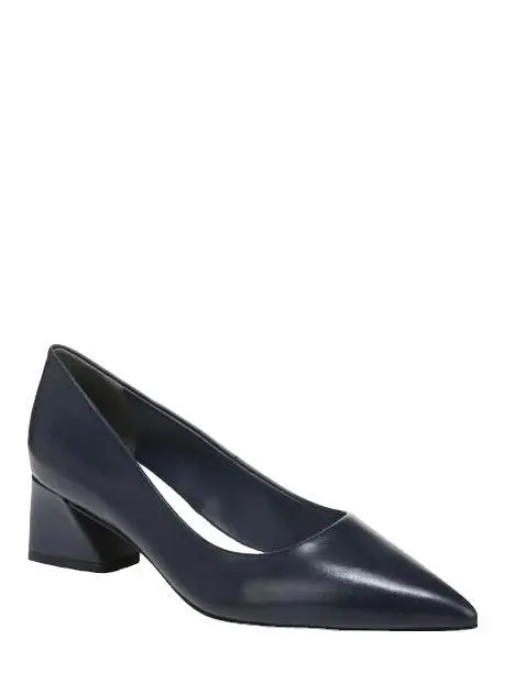 Franco Sarto Racer Pointed Toe Pump - Navy