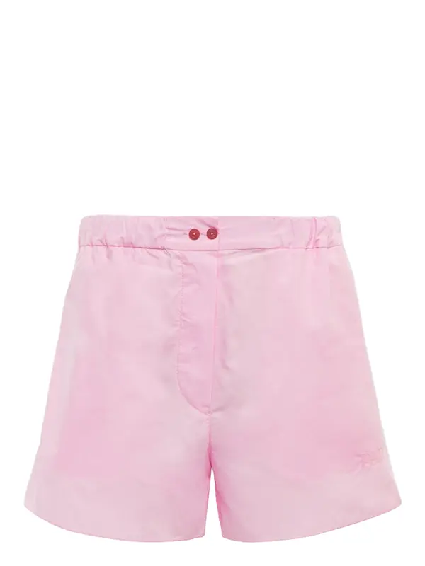 Patou Cotton Poplin Shorts - Pink