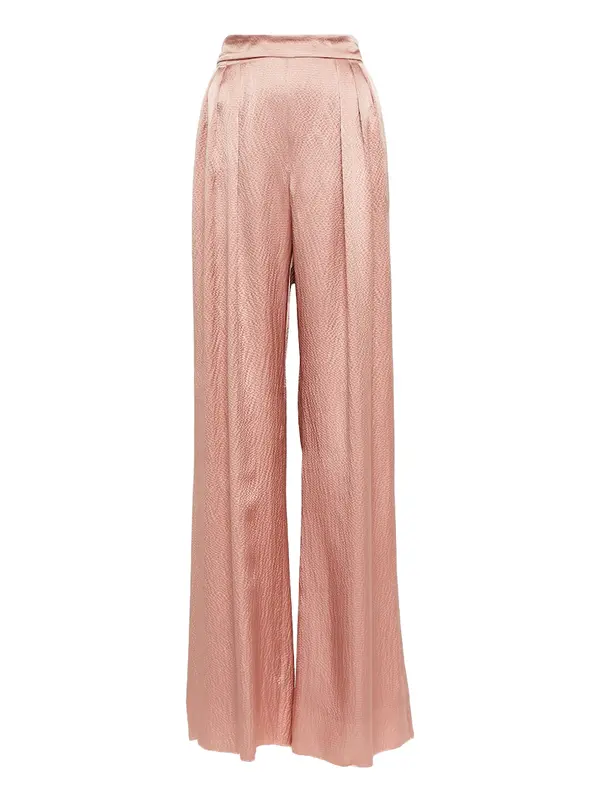 Max Mara Uncino Wide-leg Pants - Pink
