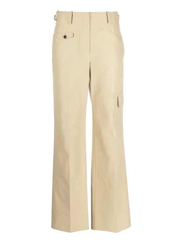 Helmut Lang Straight-leg Utility Trousers - Neutrals