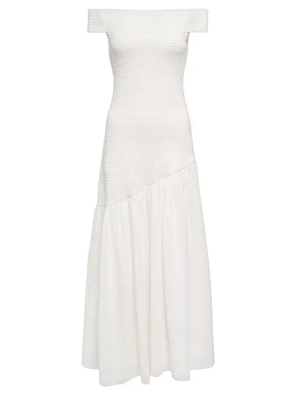 Gabriela Hearst Veloso Maxi Dress - White