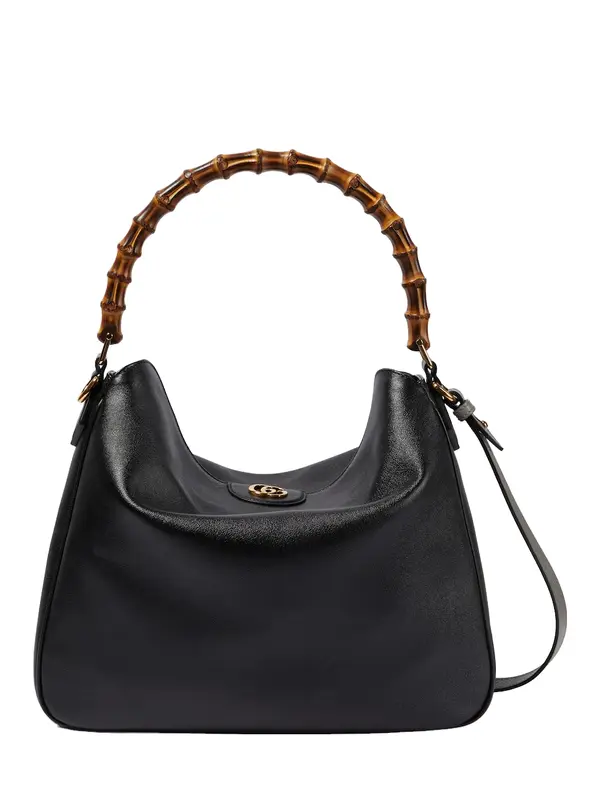 Gucci Diana Large Shoulder Bag - Black