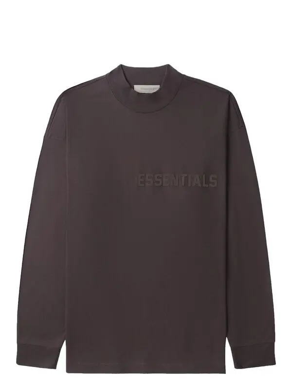 Fear Of God Logo-print Long-sleeve T-shirt - Purple