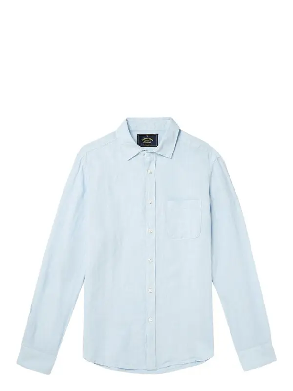 Portuguese Flannel Linen Shirt - Blue